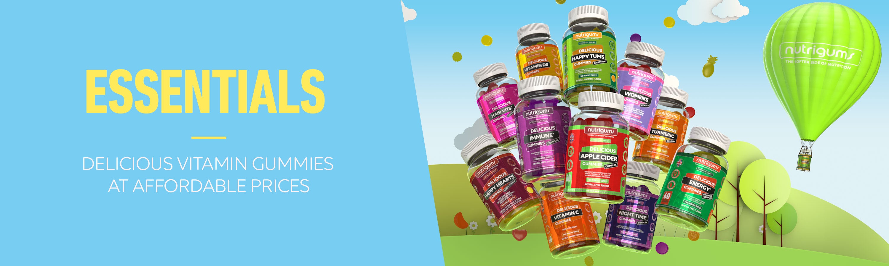 Essentials Series Gummies – Nutrigums - Vitamin Packed Gummies