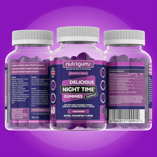 Buy Night Time Gummies Online | Gummies To Help Relaxation | Nutrigums ...