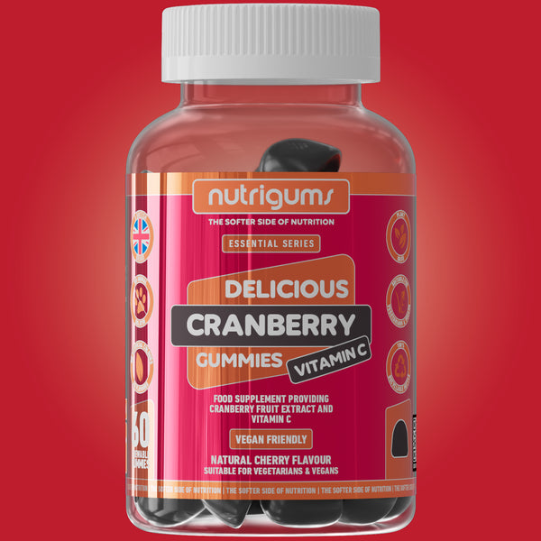 Cranberry & Vitamin C - Cherry Flavour – Nutrigums - Vitamin Packed Gummies