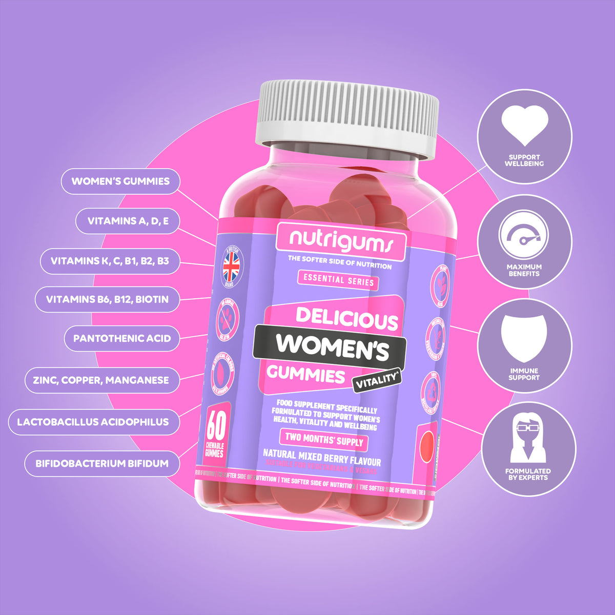 Buy Gummies For Women's Health Online | Best Gummies For Females ...