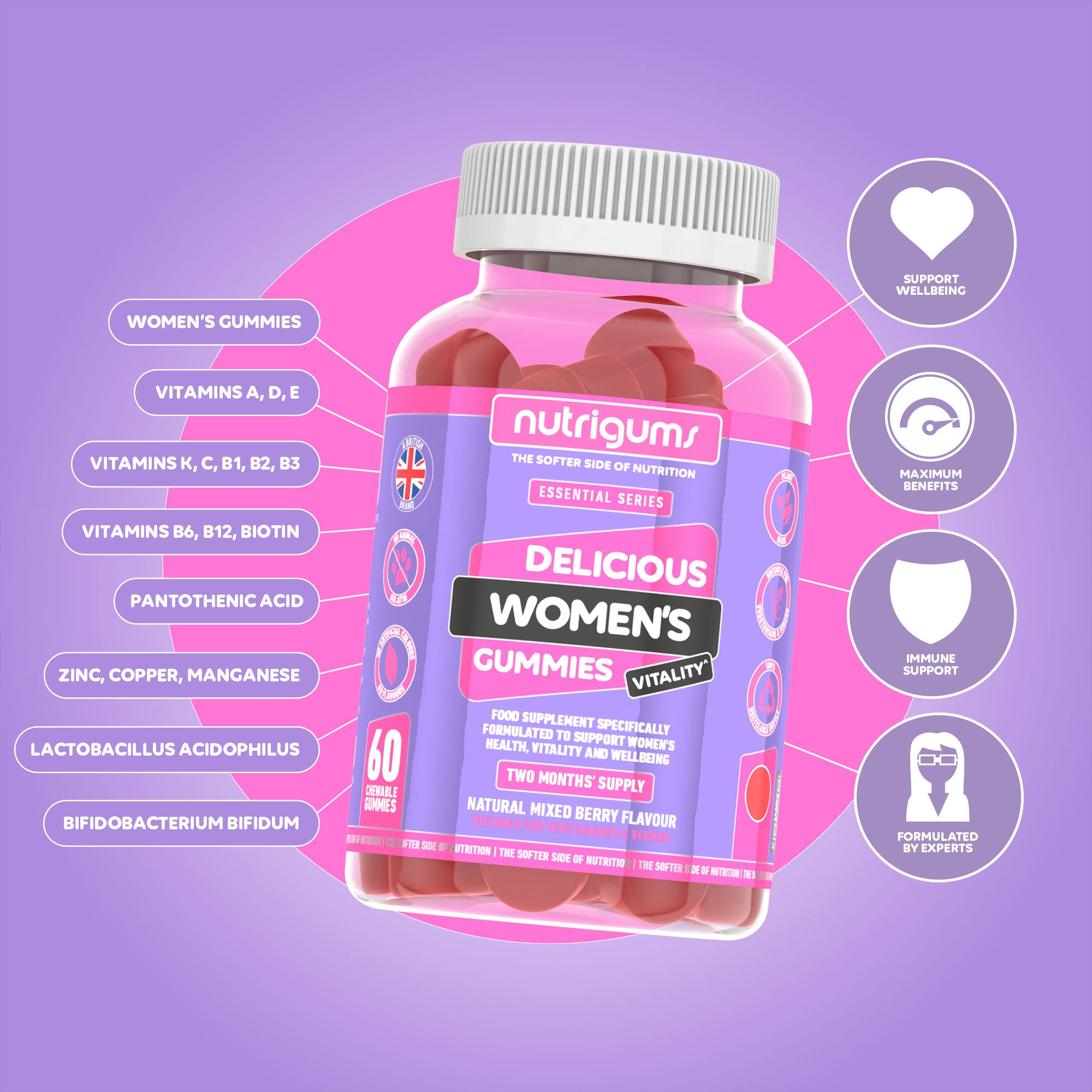 Buy Gummies For Women's Health Online | Best Gummies For Females ...