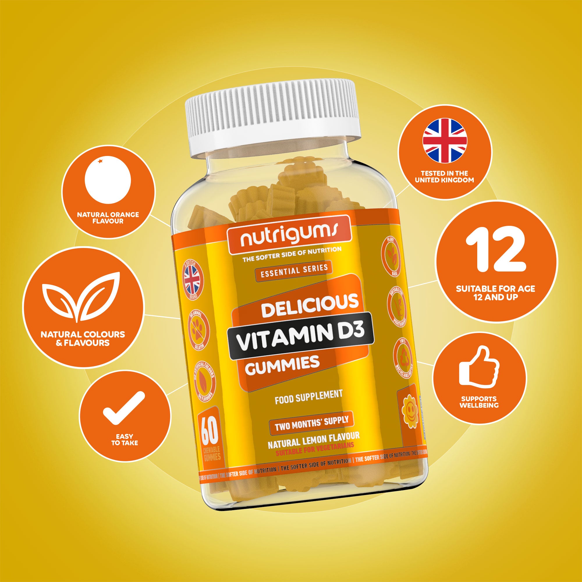 Buy Vitamin D3 Gummies Online | Nutrigums – Nutrigums - Vitamin Packed ...